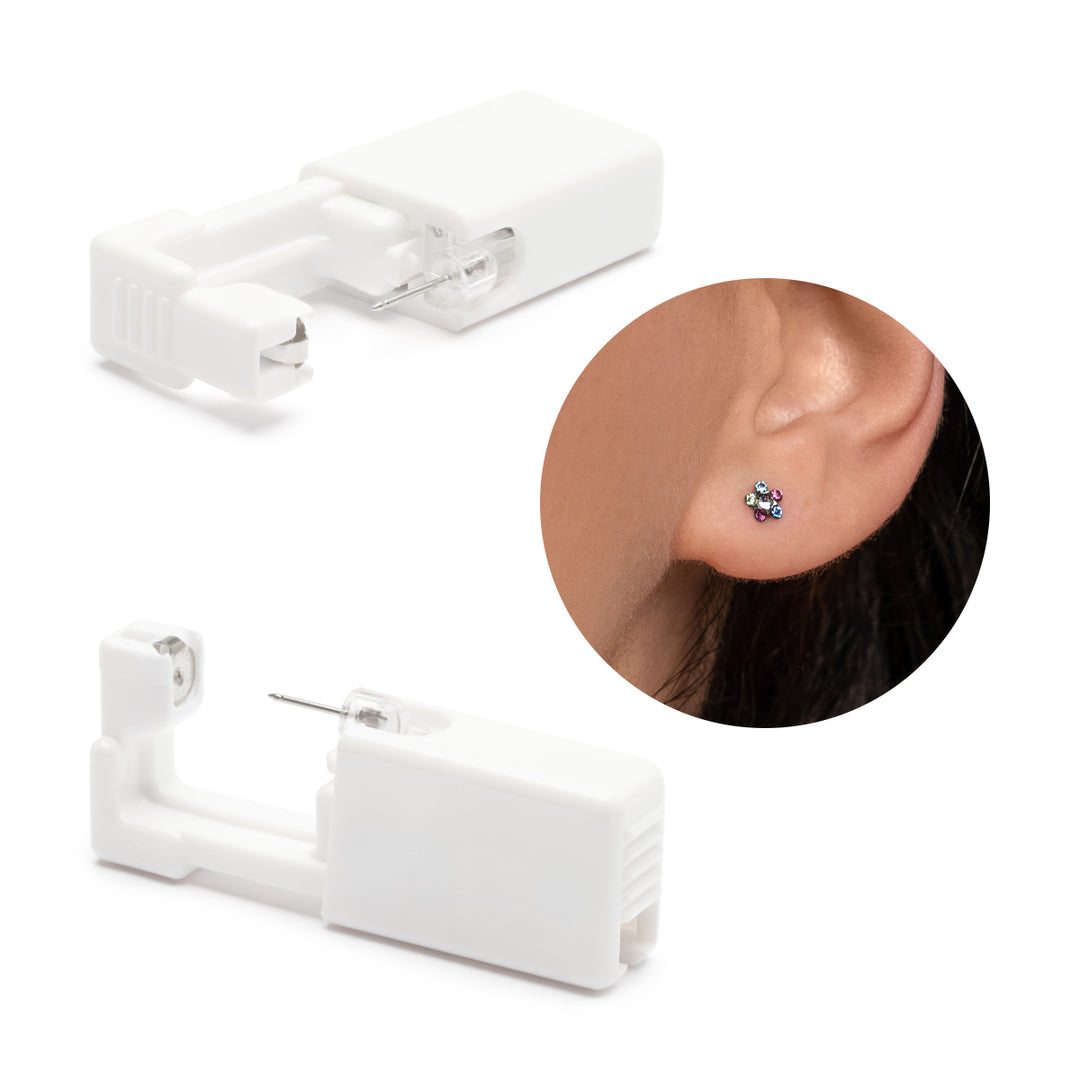 Simply Whispers Self Ear Piercer - Safe & Hypoallergenic At-Home Ear P