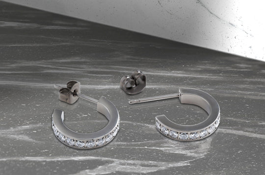 Pure Titanium Earrings | Hoop Earrings | Simply Whispers