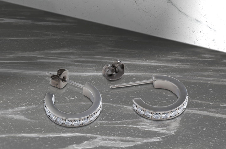 Pure Titanium Earrings | Hoop Earrings | Simply Whispers