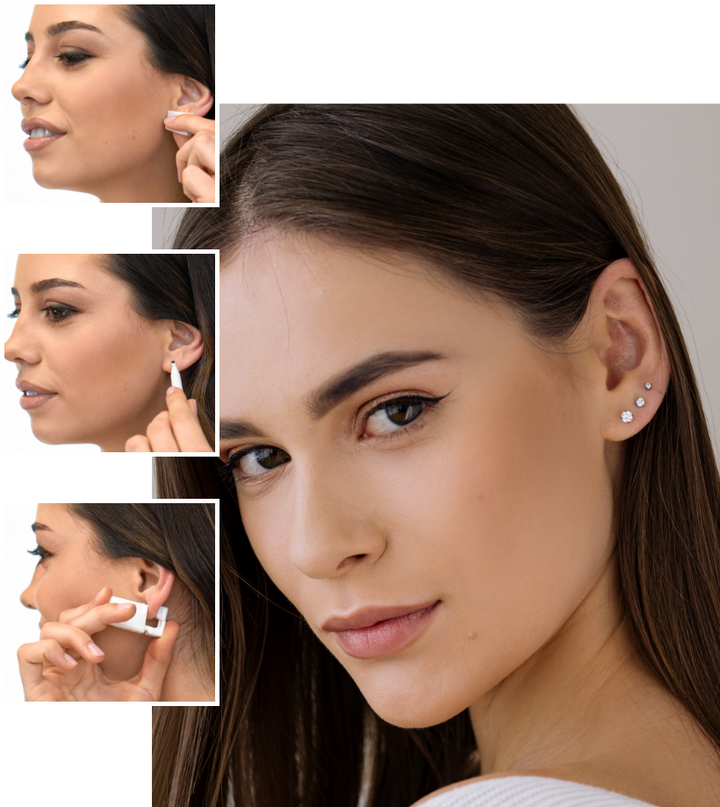 Hypoallergenic Ear Piercing Kit | Simply Whispers
