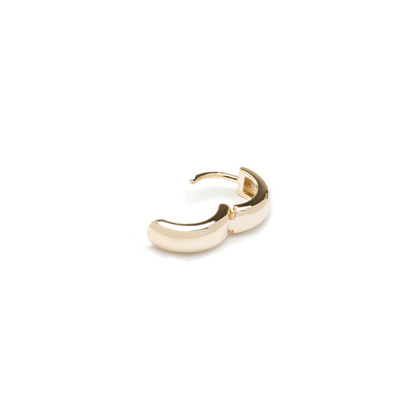 Smooth Chunky Single Huggie Hoop | Simply Whispers